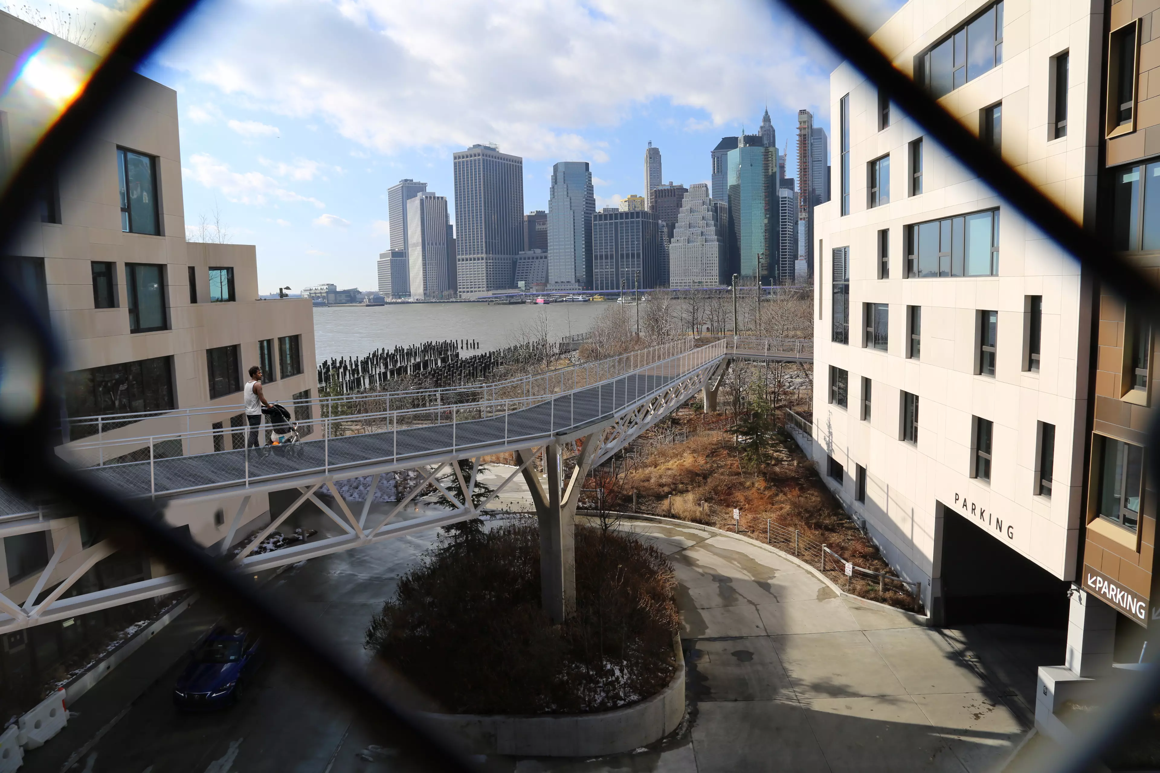 Arup, jembatan squibb, taman jembatan brooklyn