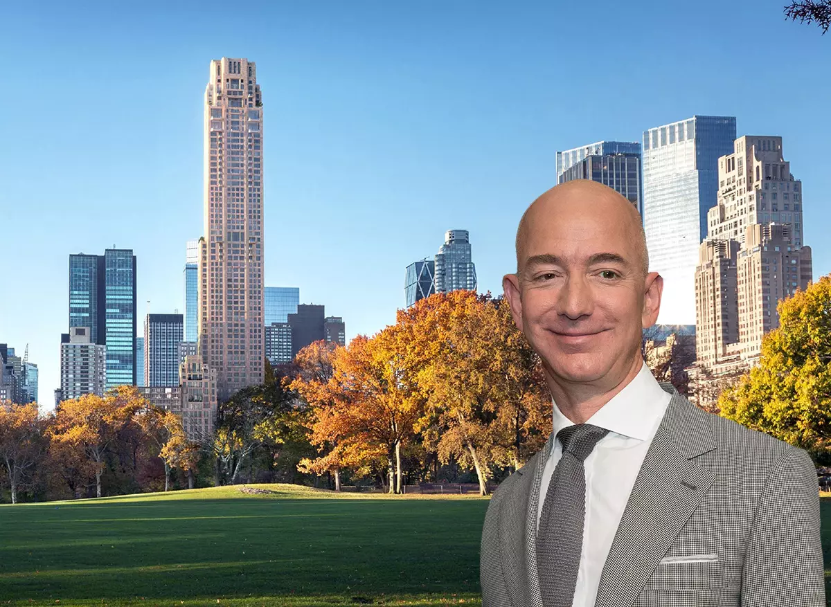 Jeff Bezos kontrolearret nei alle gedachten $ 60M apparteminten by 220 Central Park South 10055_1