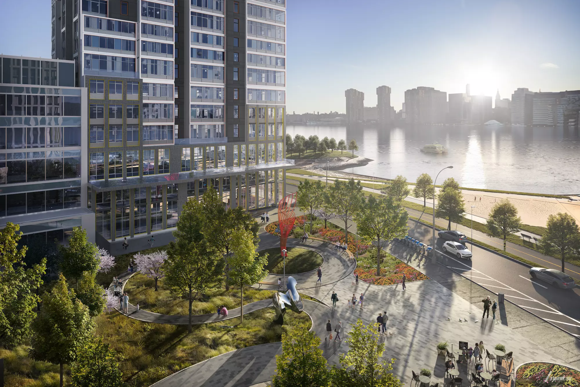 Hunters Point-ontwikkeling met 1200 eenheden breekt terrein en onthult nieuwe looks 10142_1