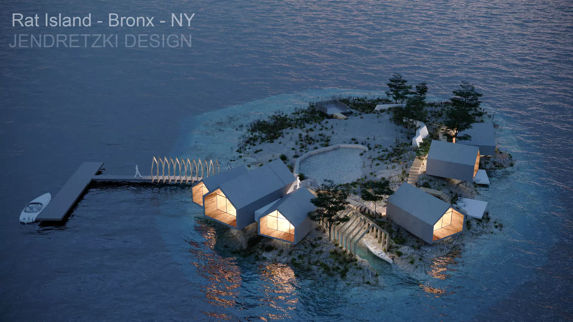 „Jendretzki Architects“, Pablo Jendretzki, „Rat Island“.