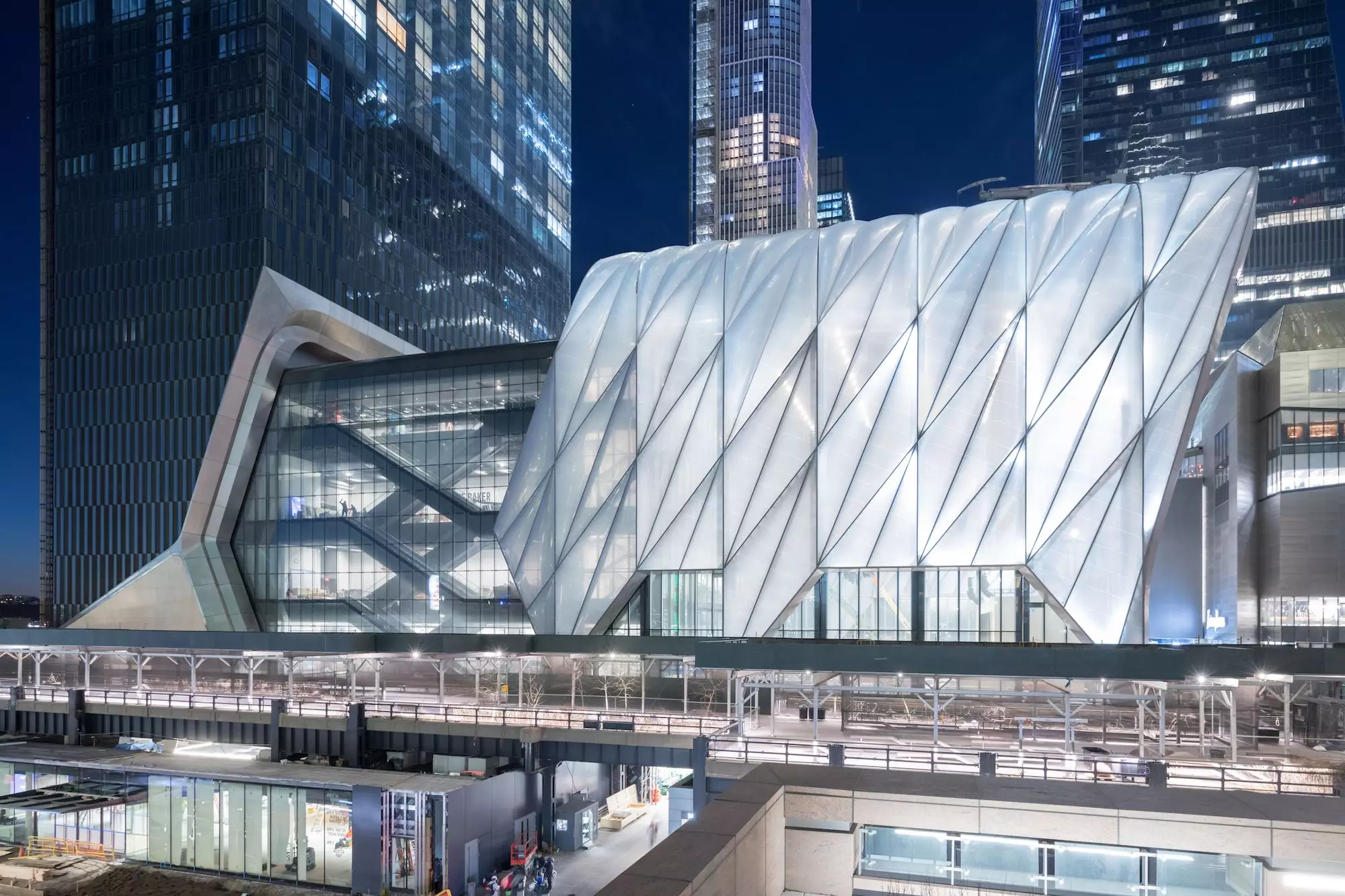 იხილეთ Hudson Yards-ის ხელოვნების ცენტრი The Shed 10148_2