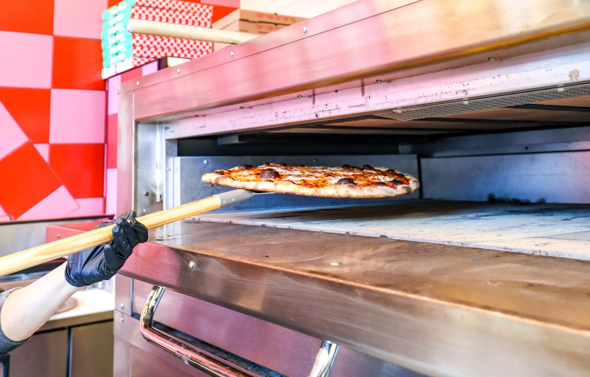 نعوم غروسمان ، أبسايد بيتزا ، مطاعم مدينة نيويورك