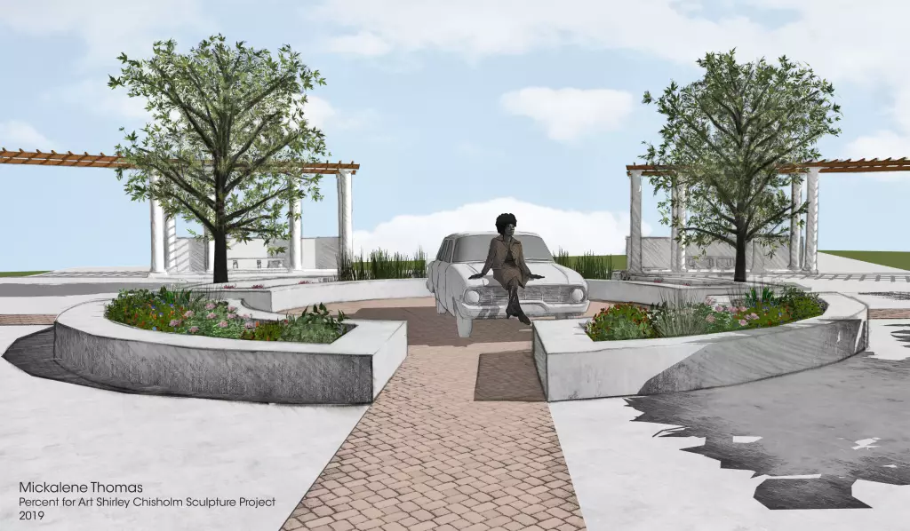 Погледајте пет предложених дизајна за споменик Ширли Чисхолм у Проспект Парку 10248_1