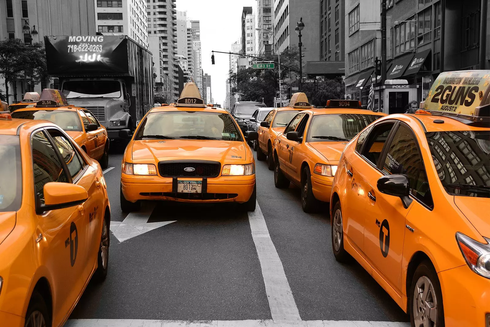Taxíky a Ubery na Manhattanu budou dražší, protože soudce dá poplatkům za přetížení zelenou 10790_1