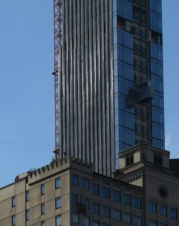 西 57 街 111 號，市中心，商店建築師，超高層
