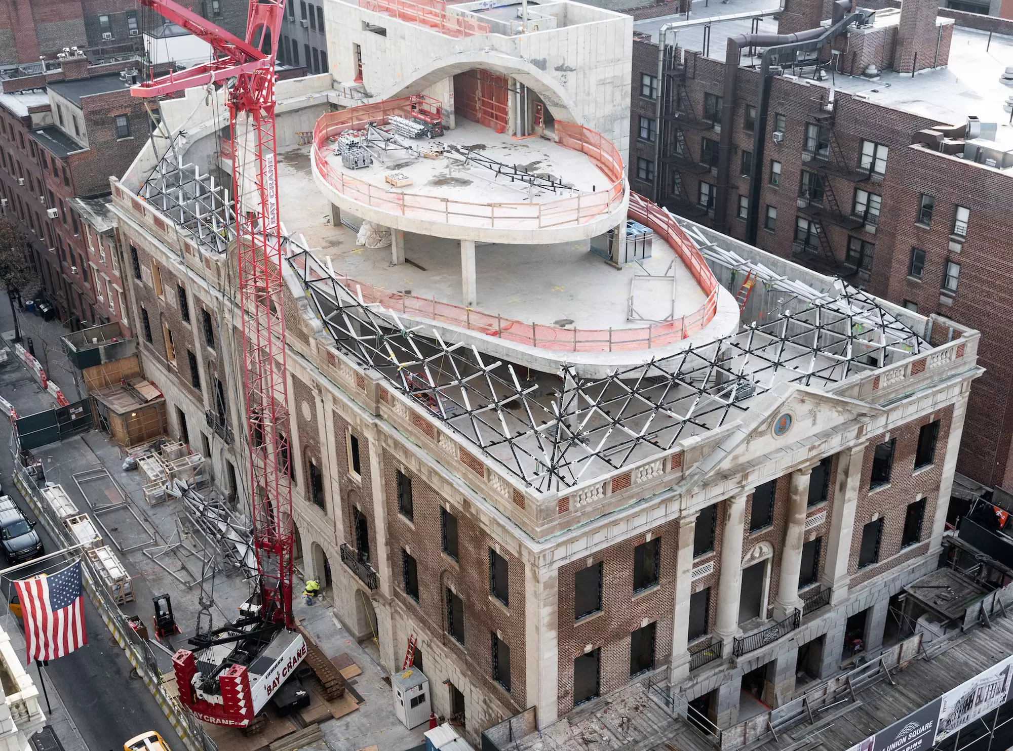 Подивіться, як розвивається реконструкція Tammany Hall на Юніон-сквер 10882_1