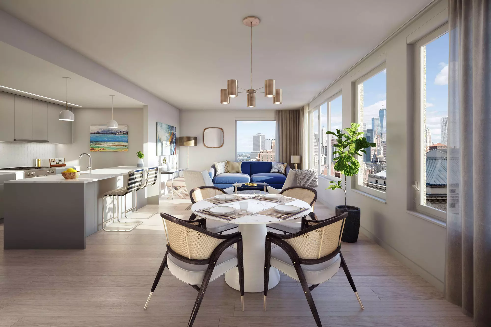 23 lehetőség, hogy a Brooklyn Heights új luxusbérlőjében lakhasson, havi 596 dollártól 10903_6
