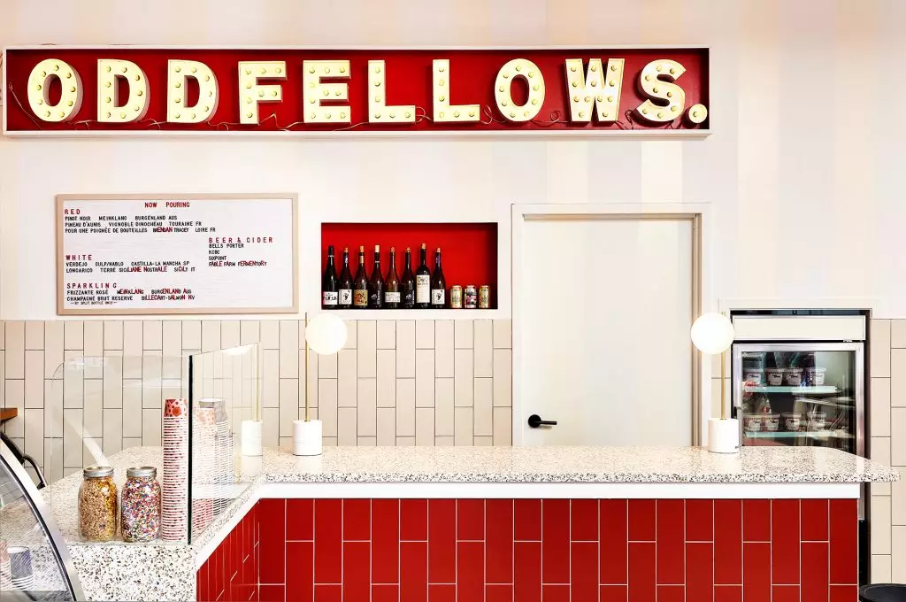 آئس ڪريم، oddfellows، nyc