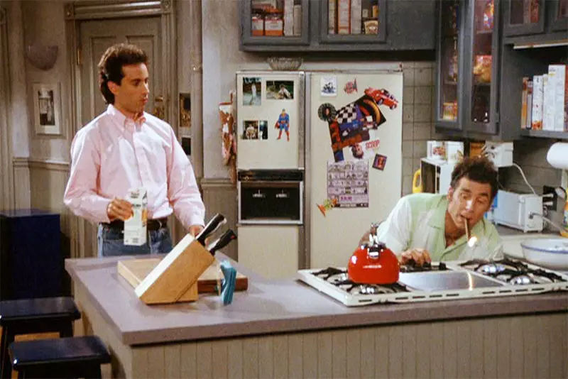 apartemen seinfeld, jerry seinfeld, hukum seinfeld, kramer seinfeld