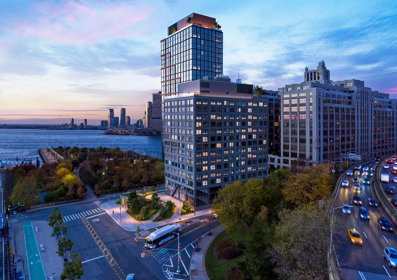 Brooklyn Bridge Park's Pier 6-ის გასაქირავებელი კოშკი ავლენს ახალ რენდერებს 2019 წლის გაყიდვების დაწყებამდე 11323_1