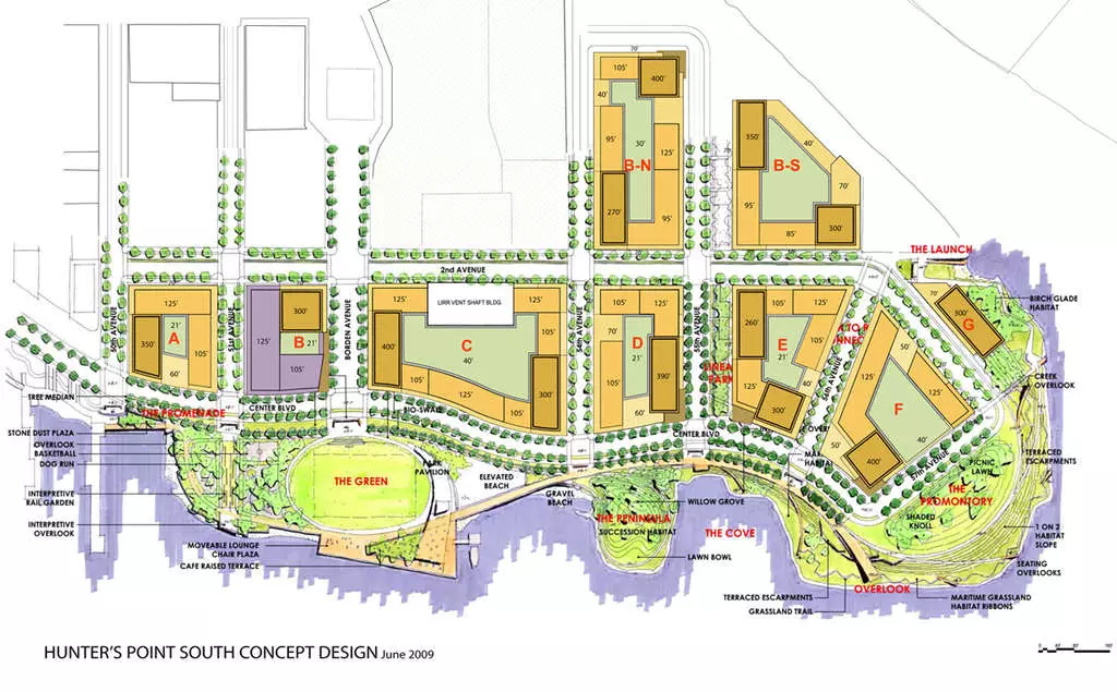 Nya renderingar av Hunter's Point South-projekt med 1 100 enheter i Long Island City 11371_4