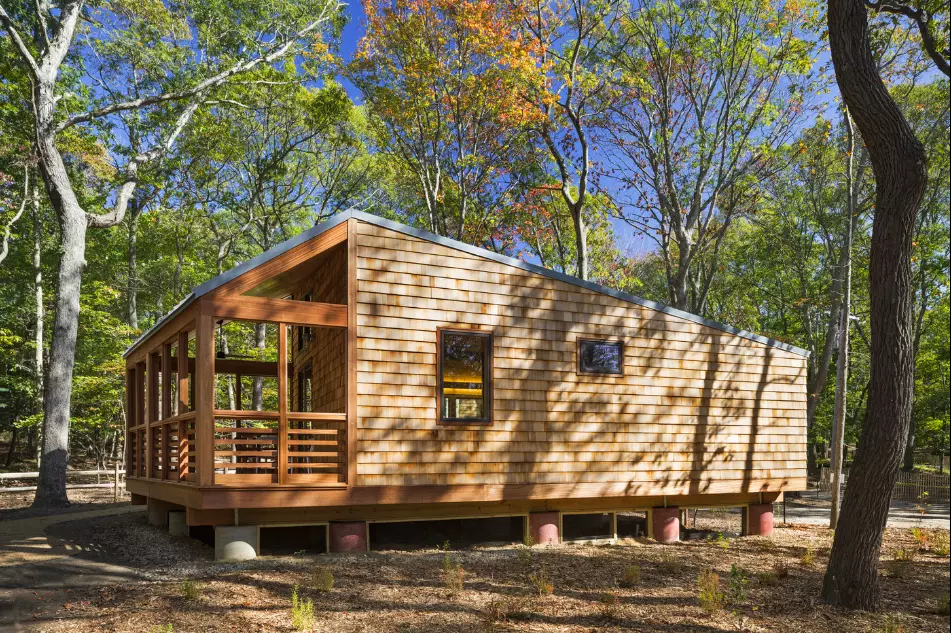 Les nouvelles cabines de camping de Long Island apportent un design moderne, de haute qualité et abordable aux parcs d'État 11516_5
