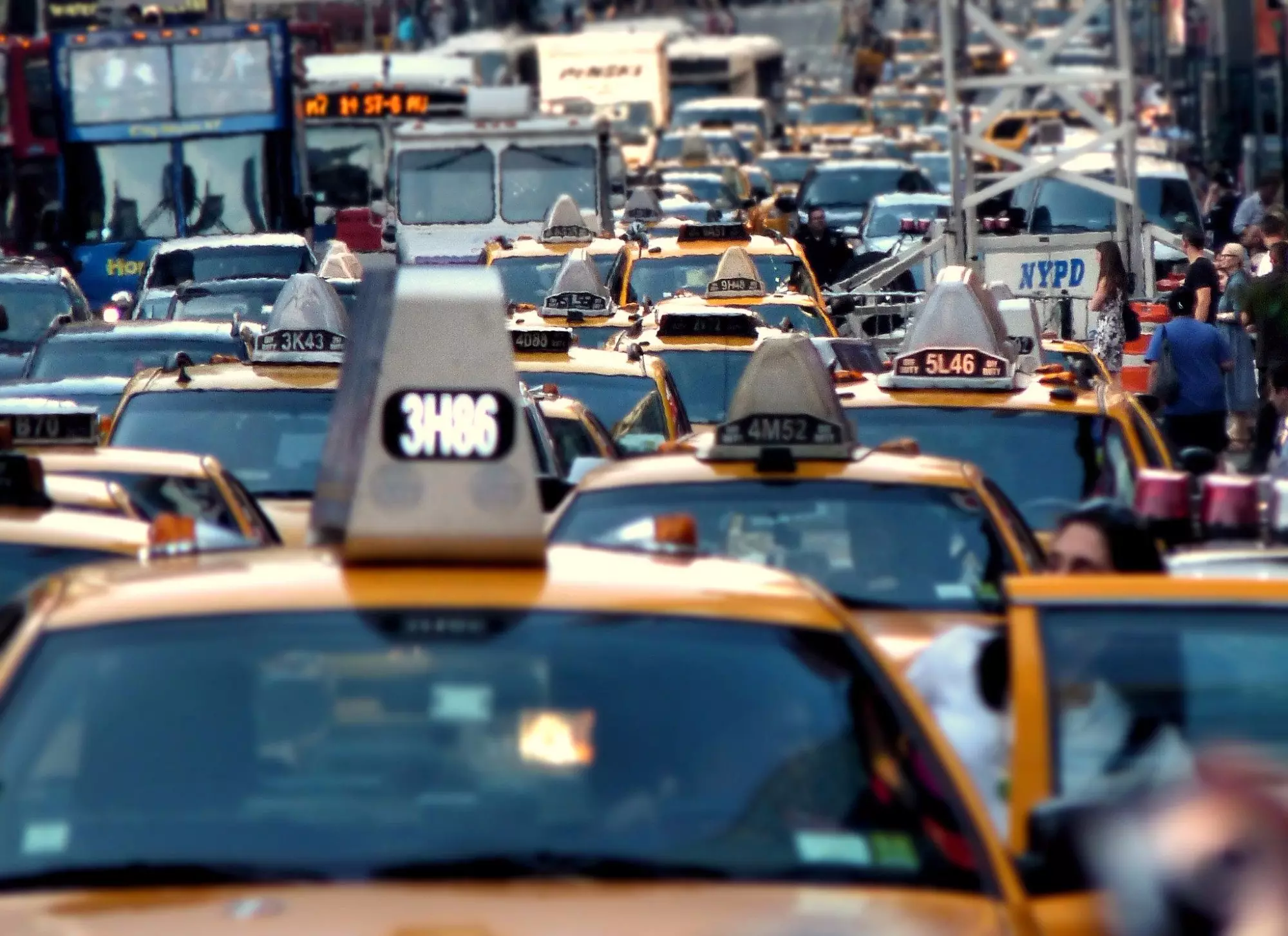 A partir de janeiro, custará US$ 5,80 apenas para sentar em um táxi amarelo em partes de Manhattan 11530_1