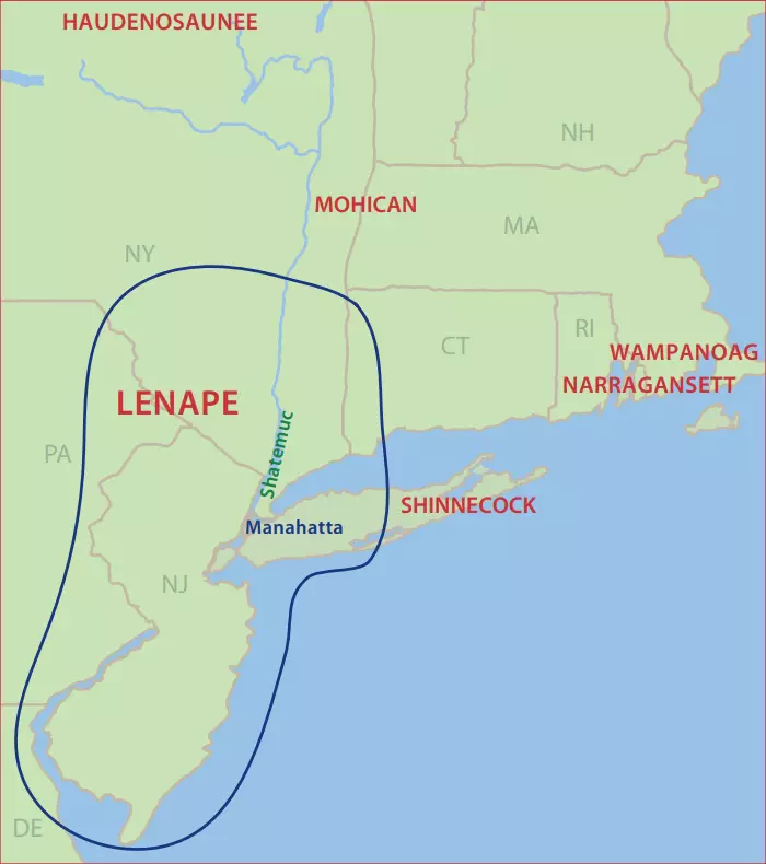 Pemetaan Manahatta: 10 situs Lenape di New York City 11550_11