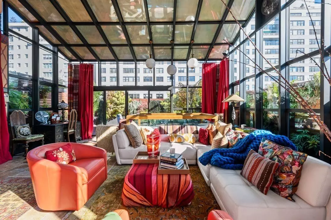 Наслаждайтесь берлогой в марокканском стиле под стеклянной крышей в этом пентхаусе на Юнион-сквер стоимостью 7 миллионов долларов. 11617_5