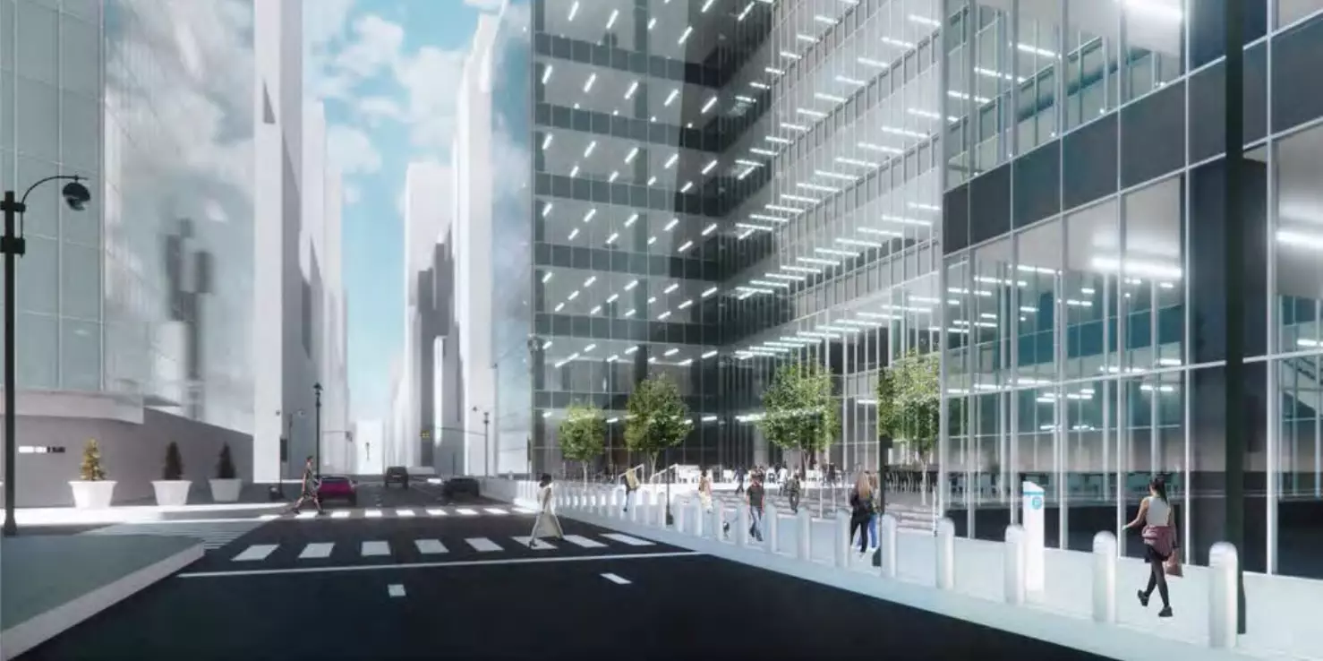 位于市中心的新大通总部将上升 1,400 英尺，并有地铁北通道 11643_2