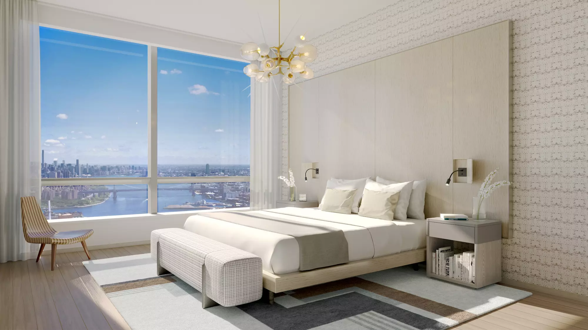 Strešný apartmán Brooklyn Point v hodnote 3,9 milióna dolárov je najvyššie položeným apartmánom v tejto štvrti 11829_3