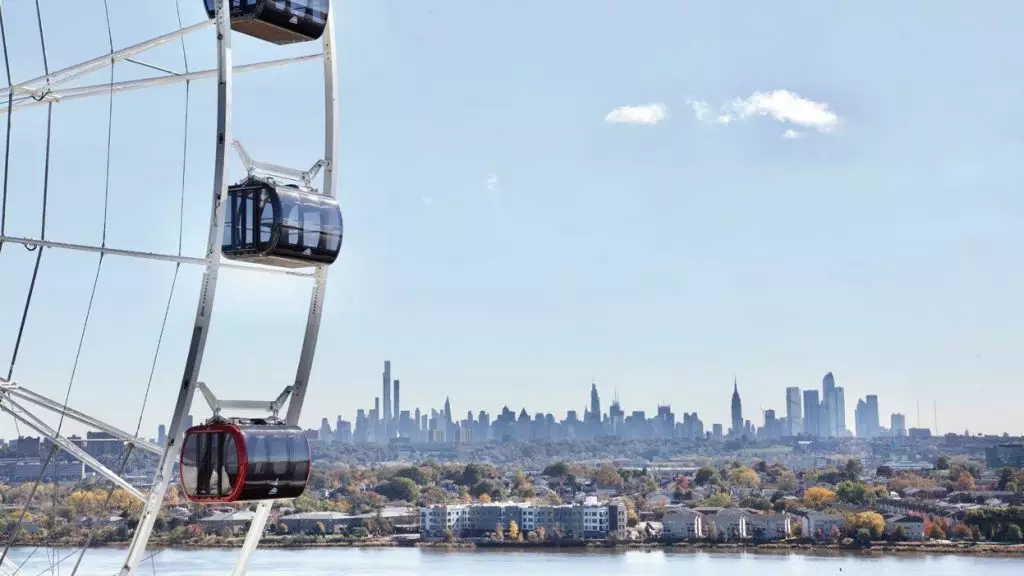 300 英尺高的摩天轮将在新泽西州的美国梦大型购物中心开放，可欣赏纽约市的美景 1185_2