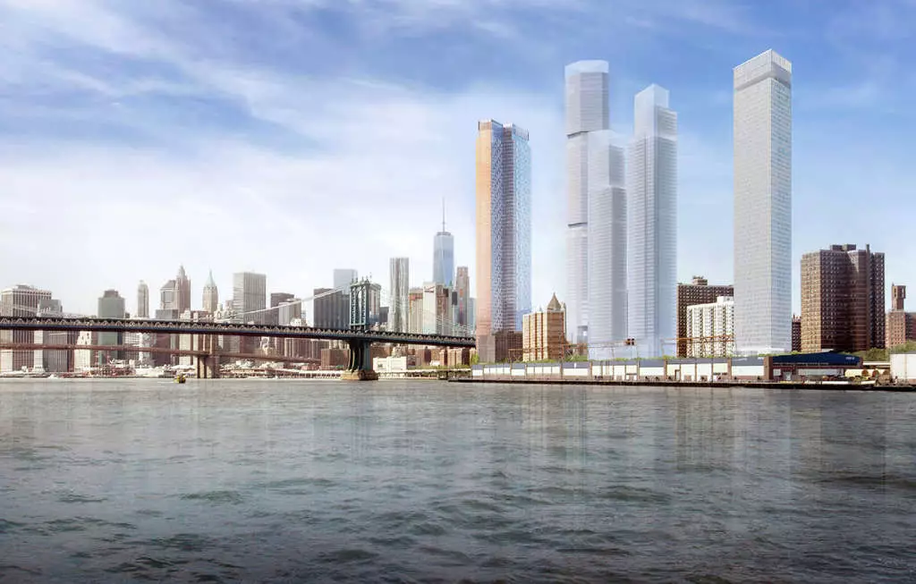 Os desenvolvedores das controvertidas torres Two Bridges ofrecen 55 millóns de dólares en tránsito e melloras en espazos abertos 11919_1