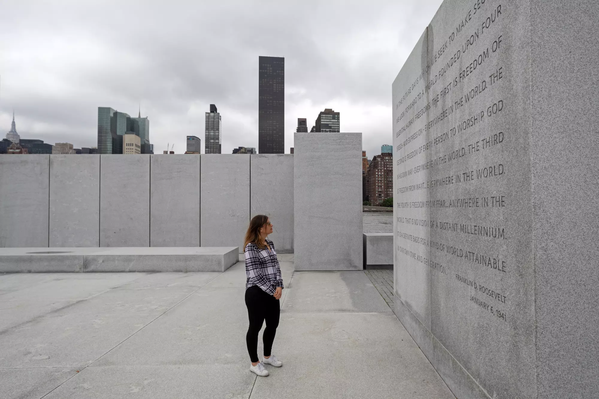 Aho Nkorera: Itsinda rya Four Freedoms Park rivuga Louis Kahn, FDR, no kubungabunga umurage 11923_12