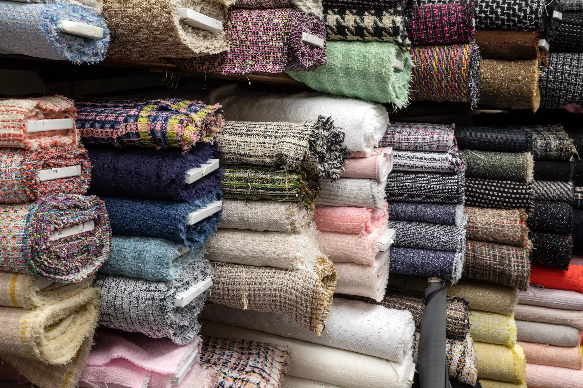 Mendel Goldberg Fabrics, tenda de tecidos Lower East Side, tenda de tecidos de Nova York
