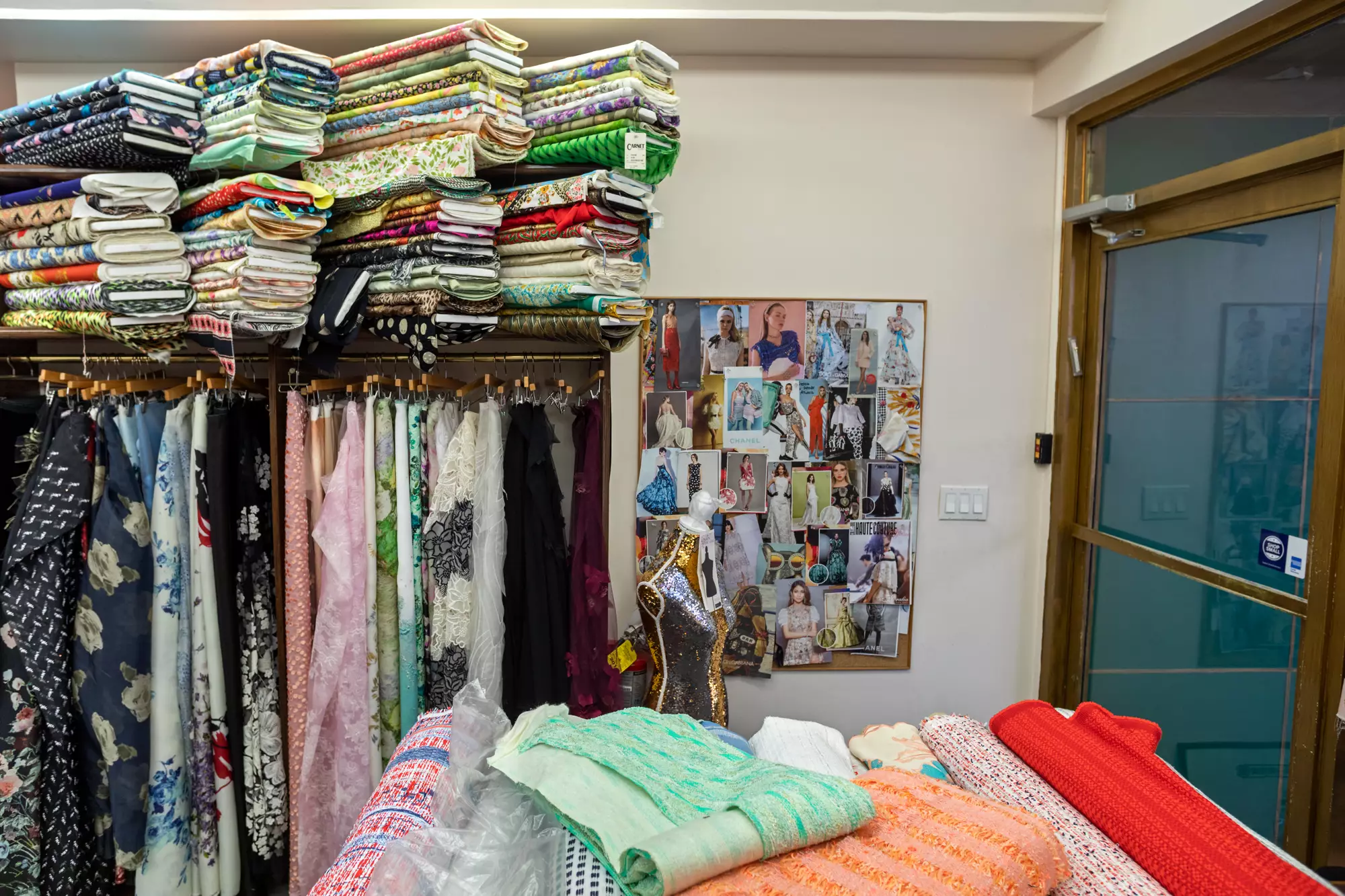 Mendel Goldberg Fabrics, loja de tecidos Lower East Side, loja de tecidos NYC
