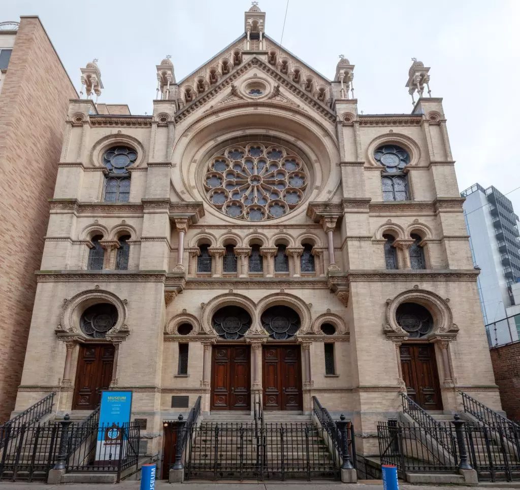 Eldridge kaleko museoa, Eldridge kaleko sinagoga, Lower East Side sinagoga