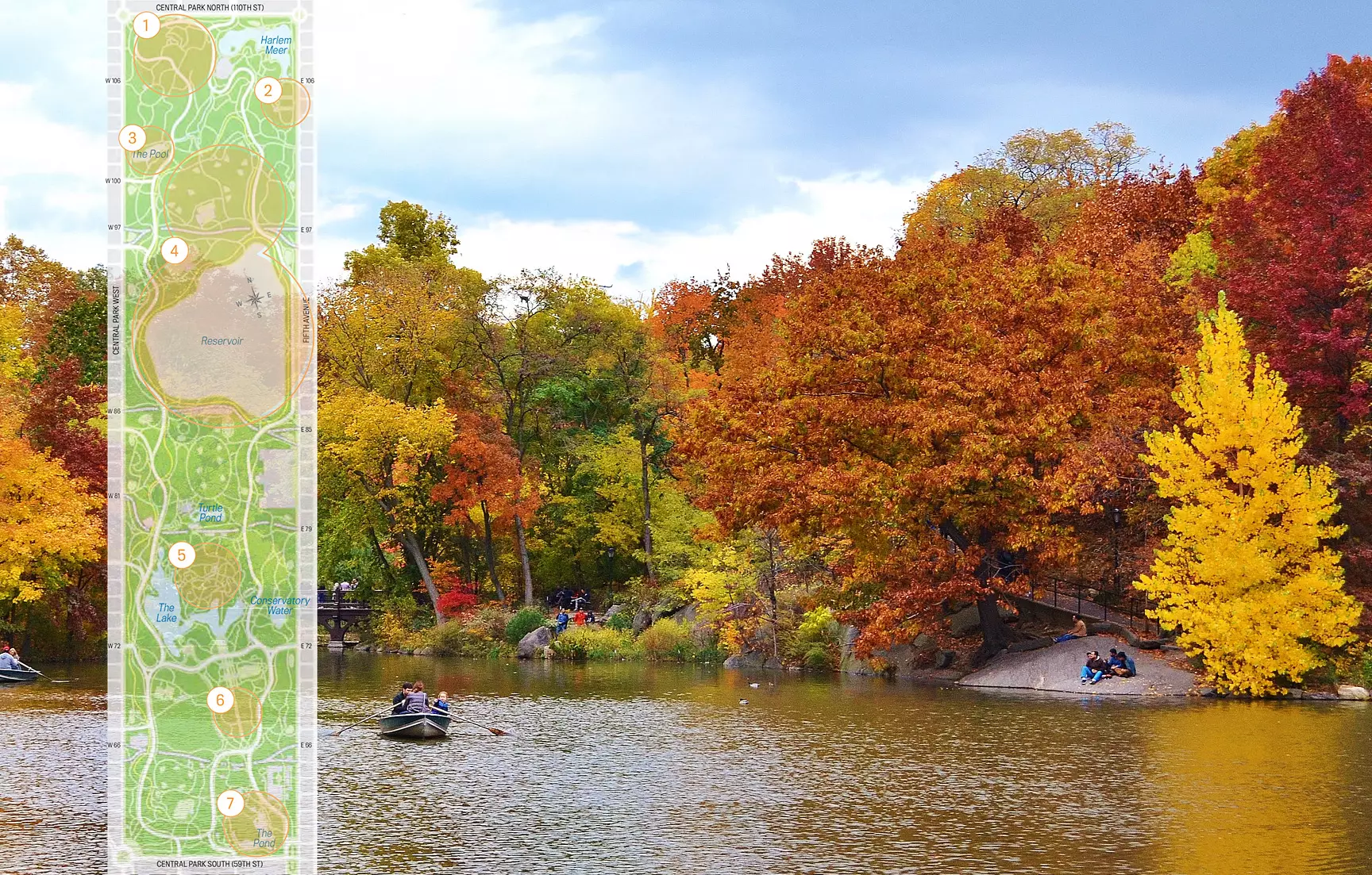 Onde atopar follaxe de outono en Central Park 12141_1