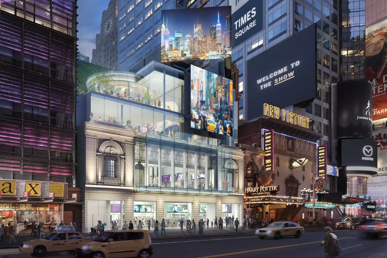 Times Square Theatre kugirango ibone $ 100M; uwitezimbere yizeye Apple, Amazone, cyangwa Coke 12251_1