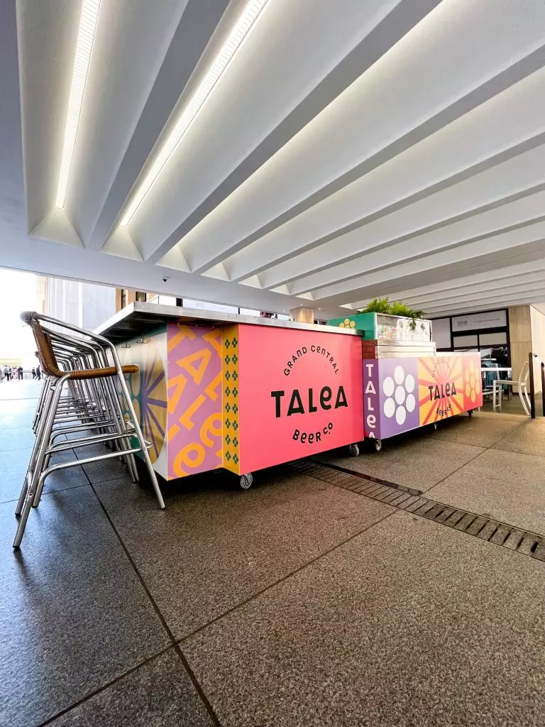 Talea Beer Co. 在 Grand Central 旁边开设户外快闪啤酒厂 1226_2