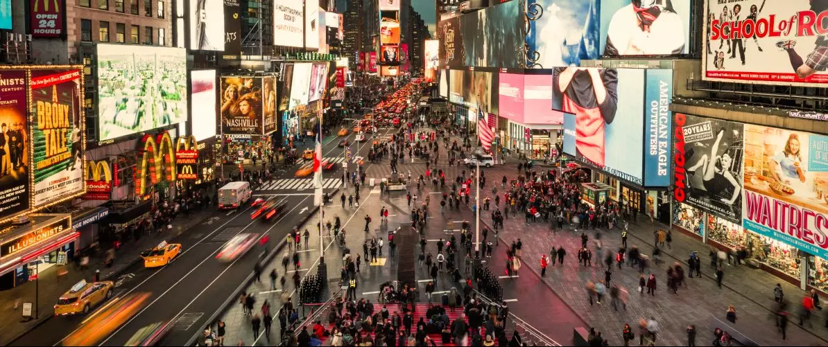 Archtober Times Square hjertedesignkonkurranse