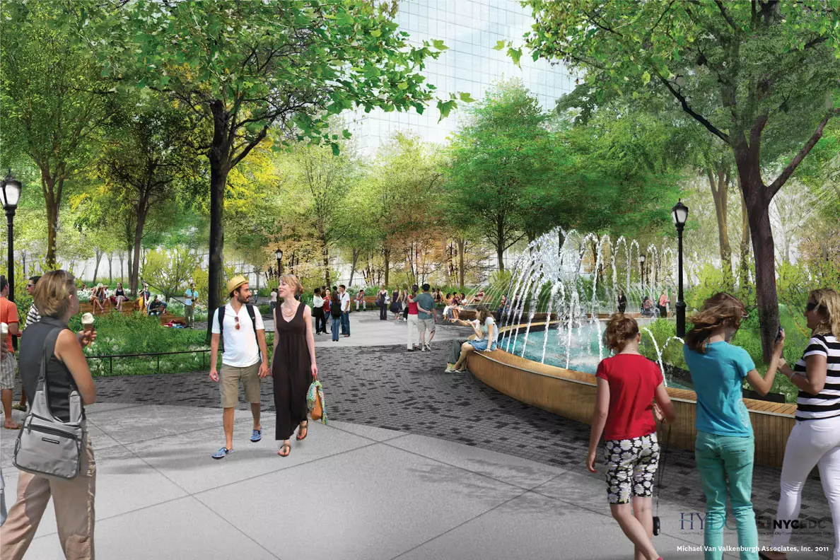 Ekspansi ruang ijo Hudson Yards bisa dadi proyek taman paling larang ing NYC 12395_1