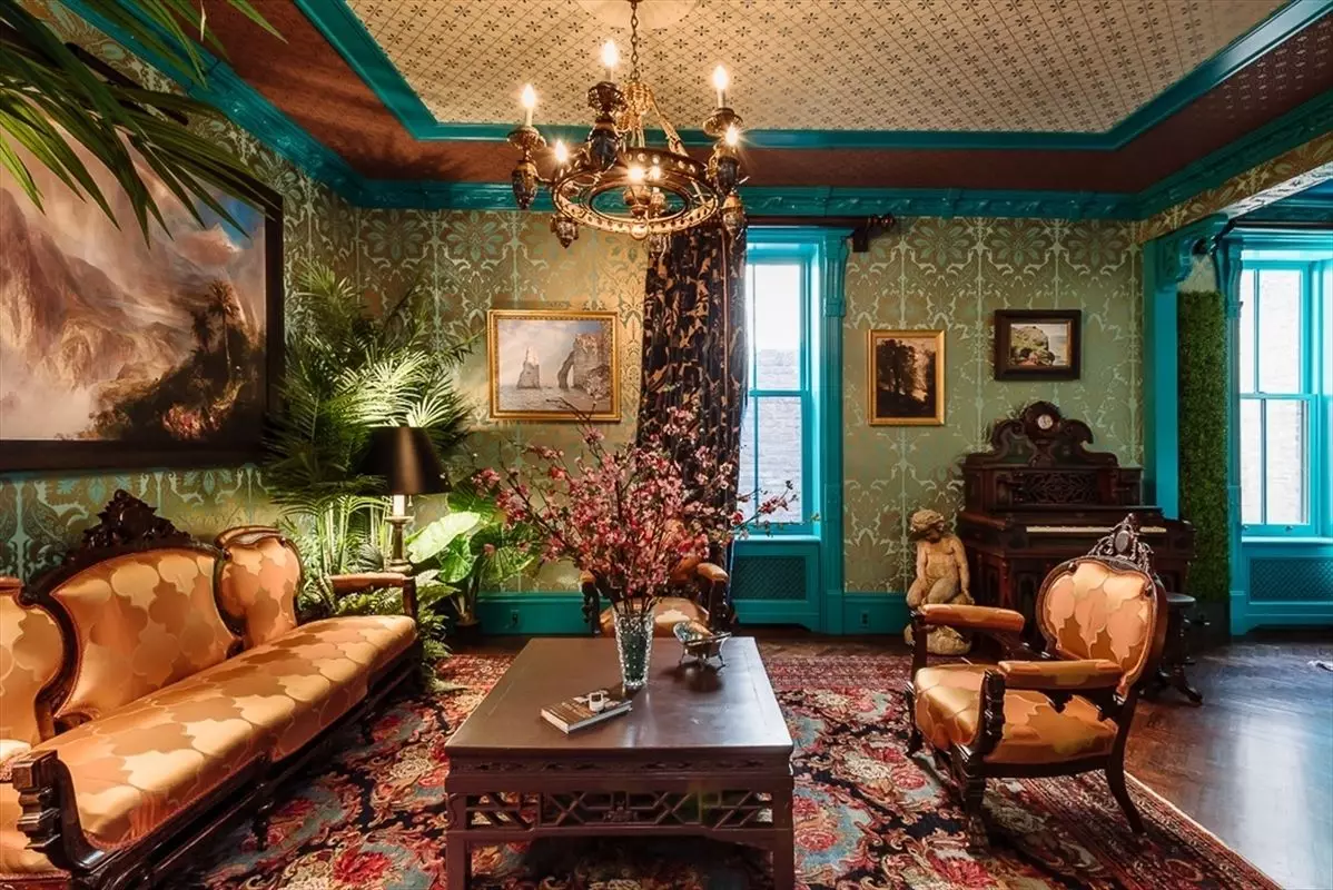 3 miljonu dolāru vērtais Gramercy dzīvoklis ir zelta laikmeta fantāzija Ņujorkas vecākajā kooperācijā 12474_1