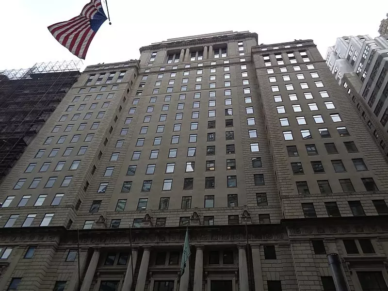 Cunard-Gebäude, Standard- und schlechtes Gebäude, 25 Broadway, Geschichte