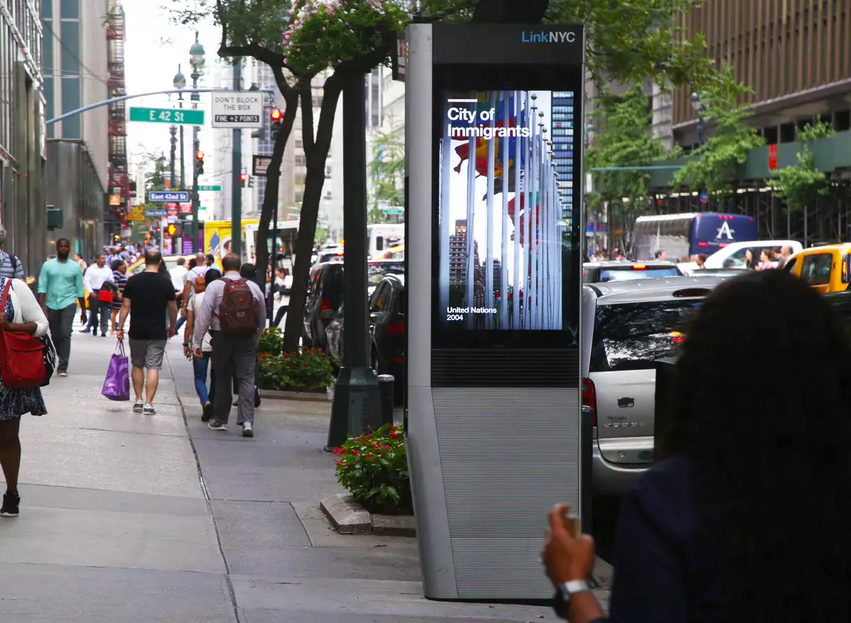 Ang LinkNYC ay nag-anunsyo ng bagong kampanya upang ipagdiwang ang 'City of Immigrants' 12478_1