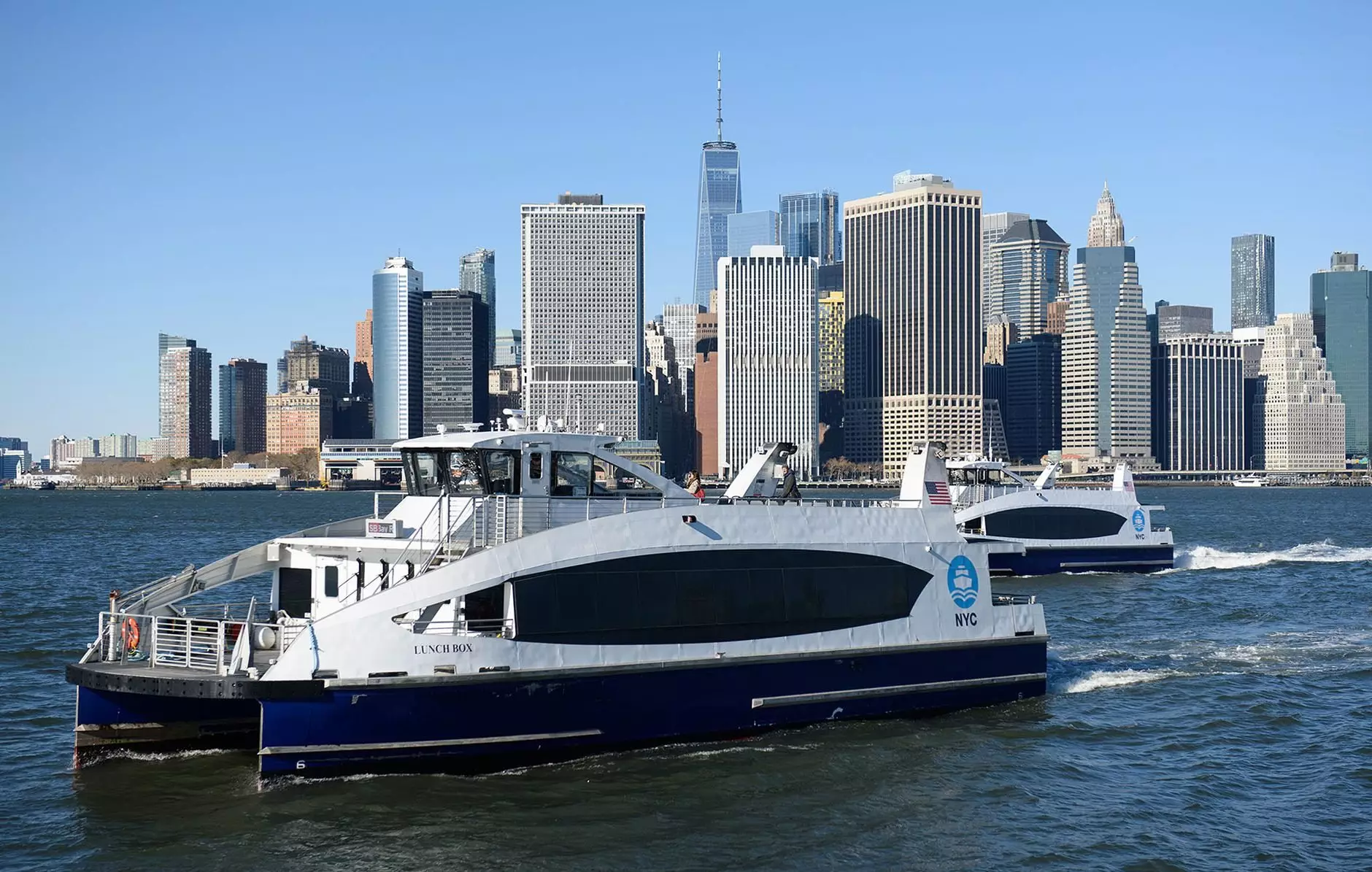 Цяпер NYC Ferry злучае Паўднёвы Бронкс і Уол-стрыт, скарачаючы час у шляху ўдвая 12618_1