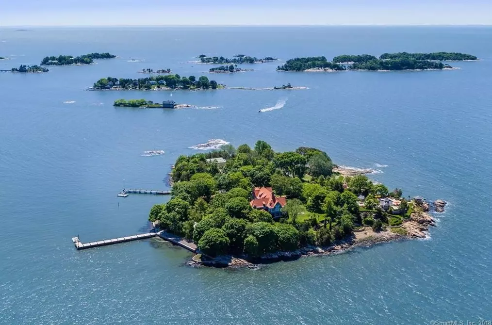 Soukromý sedmakrový ostrov Connecticut se zahradní říší divů se prodává za 21,5 milionu dolarů 12627_3