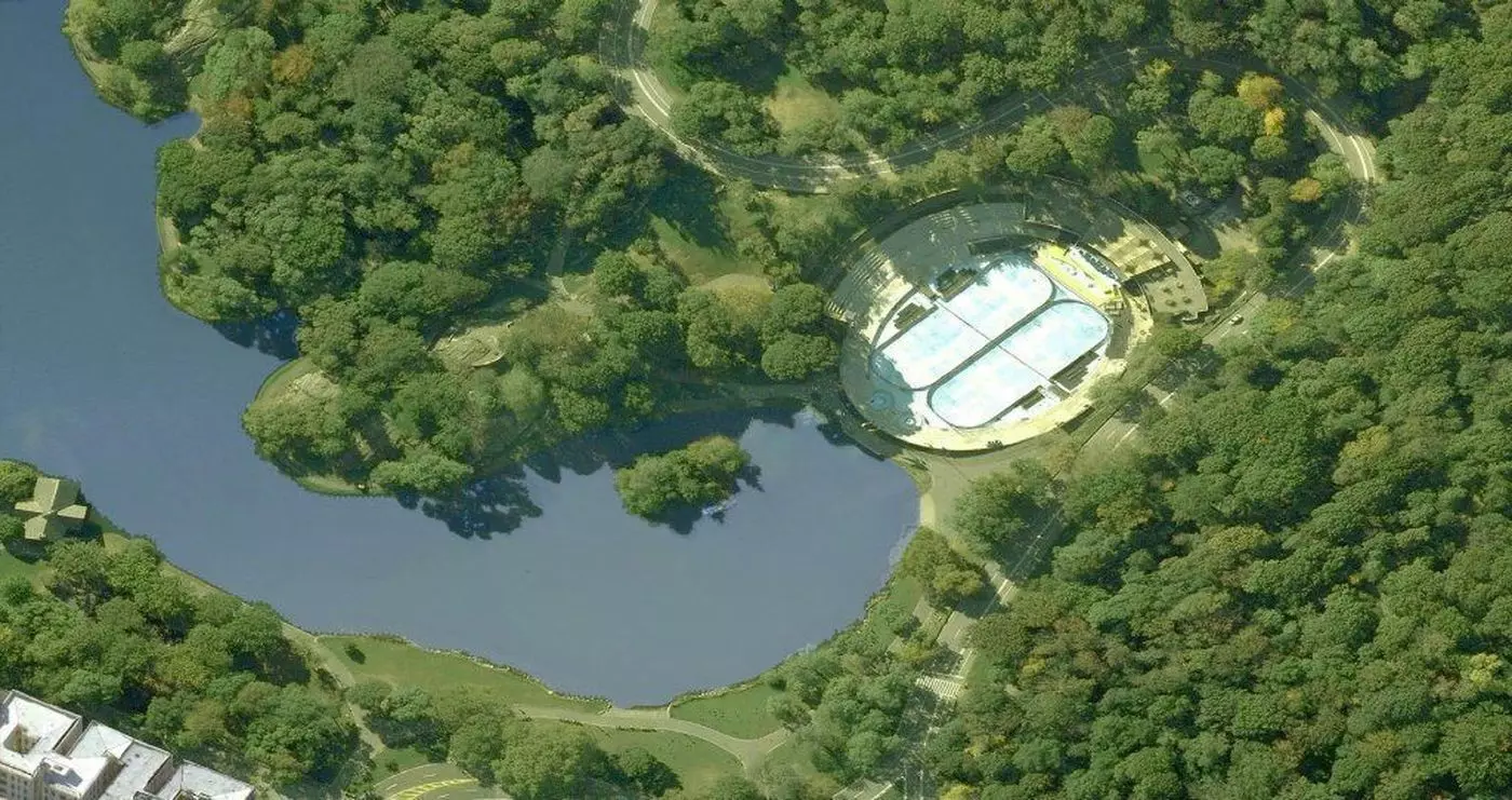 piscina Lasker, parc central, conservarea parcului central