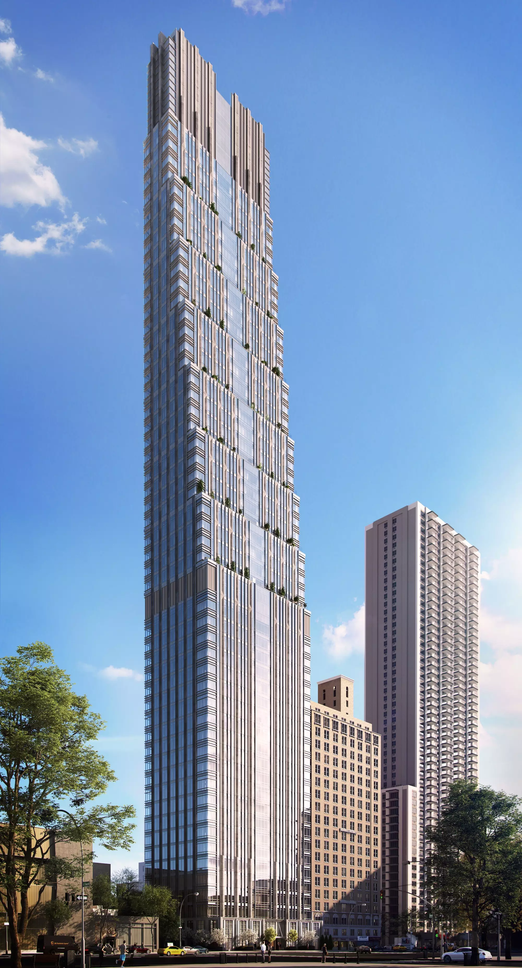 SJP Properties, Mitsui Fudosan, 200 Amsterdam Avenue, Elkus Manfredi, Lincoln Square, Upper West Side Tower