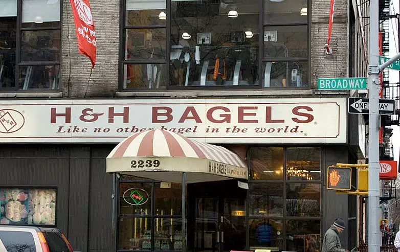 New Yorkin bagel: 