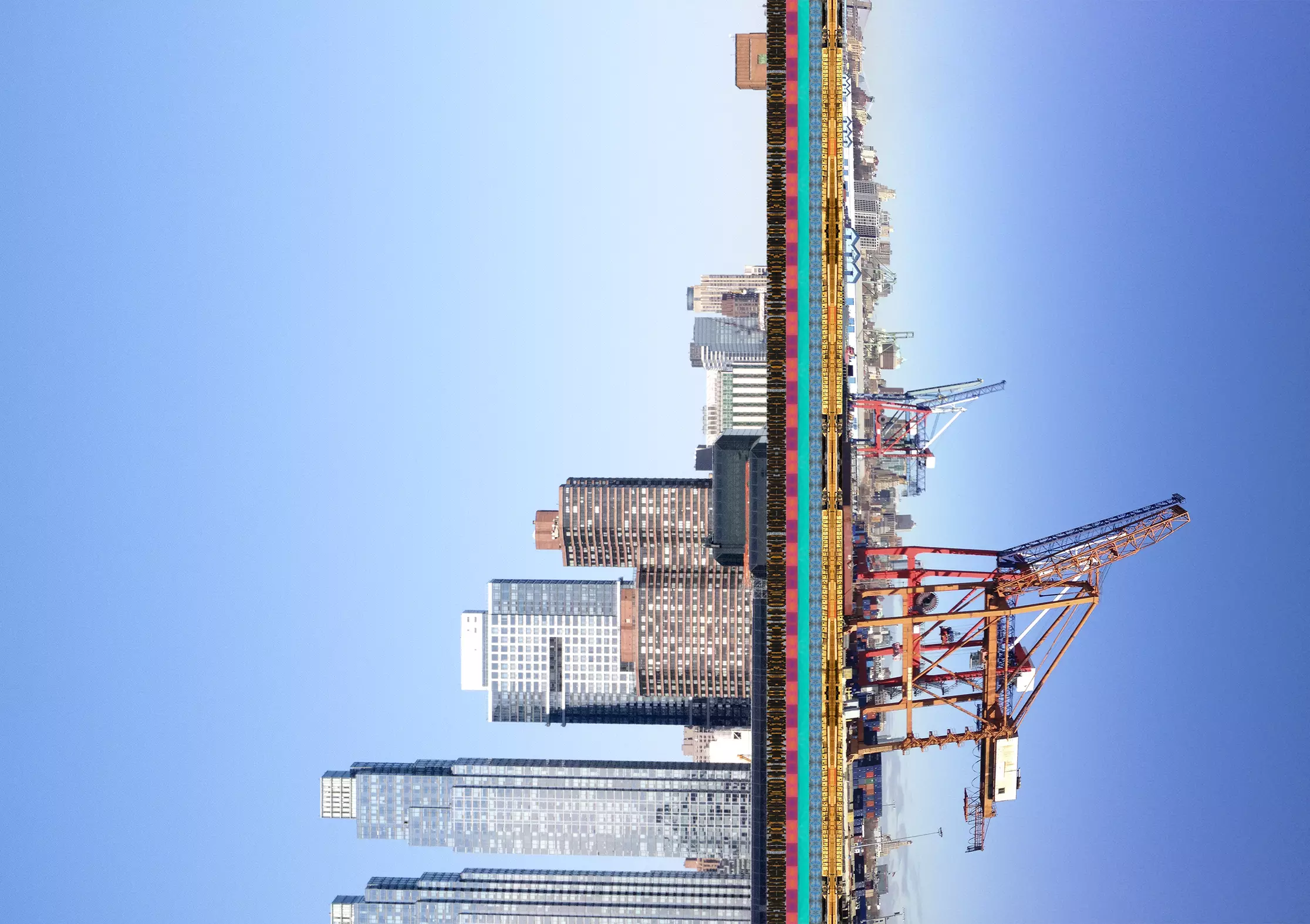 Гарадскі аб'ектыў: мастак Пол Морыс ператварае гарызонт Нью-Йорка ў маляўнічы калейдаскоп 12982_10
