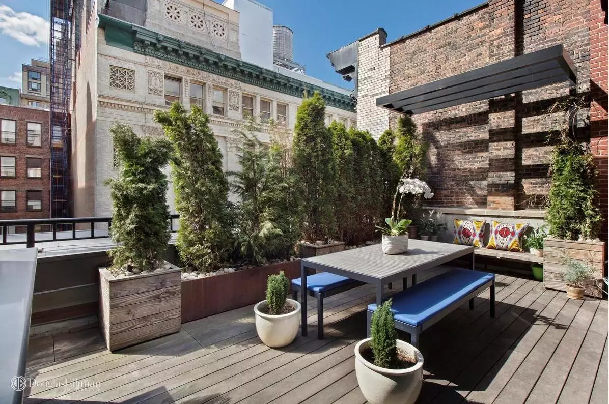Du er aldrig langt fra udendørs i denne $5,8M Flatiron penthouse med fire terrasser og en tagterrasse 13007_1