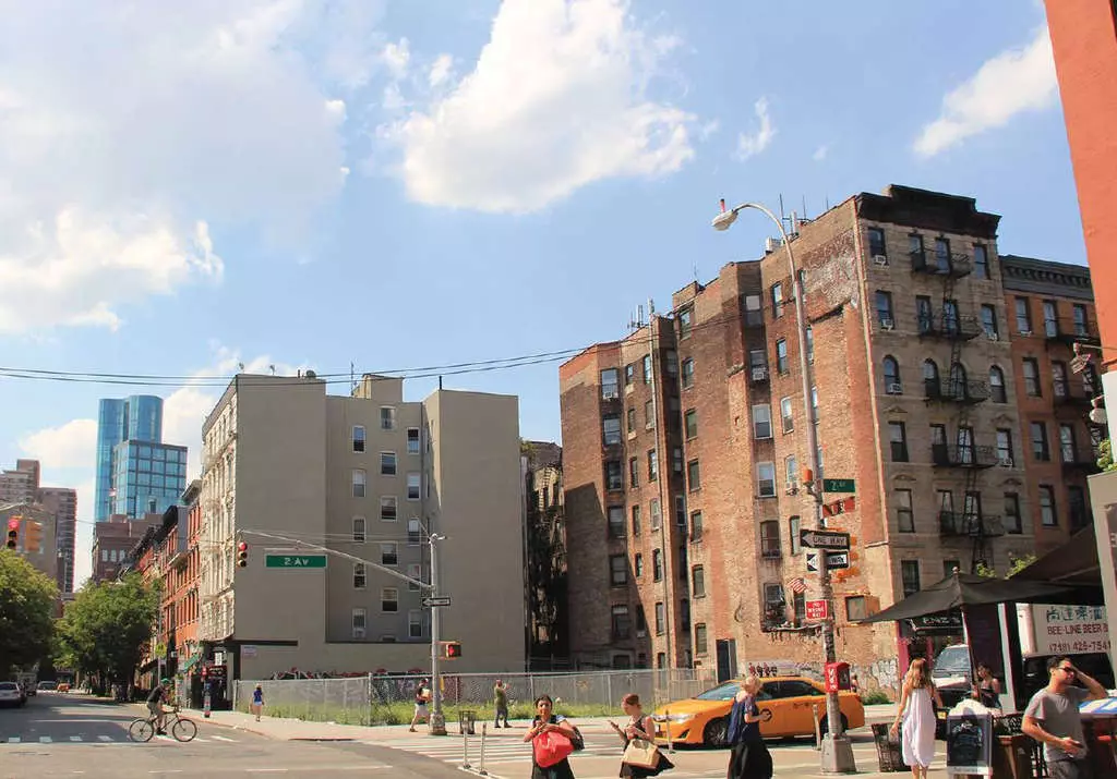 45 East 7th Street, East Village, nous desenvolupaments, lloc d'explosió de gas, Morris Adjmi