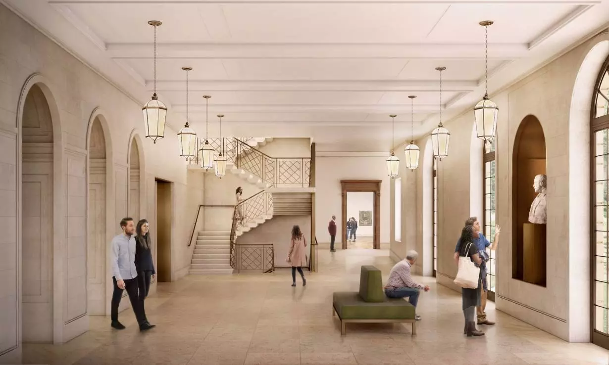 Frick Collection, nthuav rendering