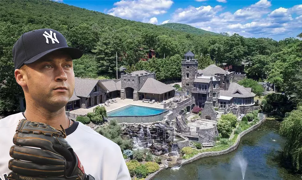 Derek Jeter répertorie le «château» au bord du lac avec quatre cuisines et une réplique de la Statue de la Liberté pour 15 millions de dollars 13188_1