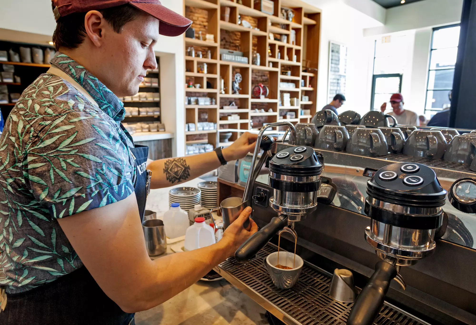 le domaine de toby, où je travaille, le café du domaine de toby