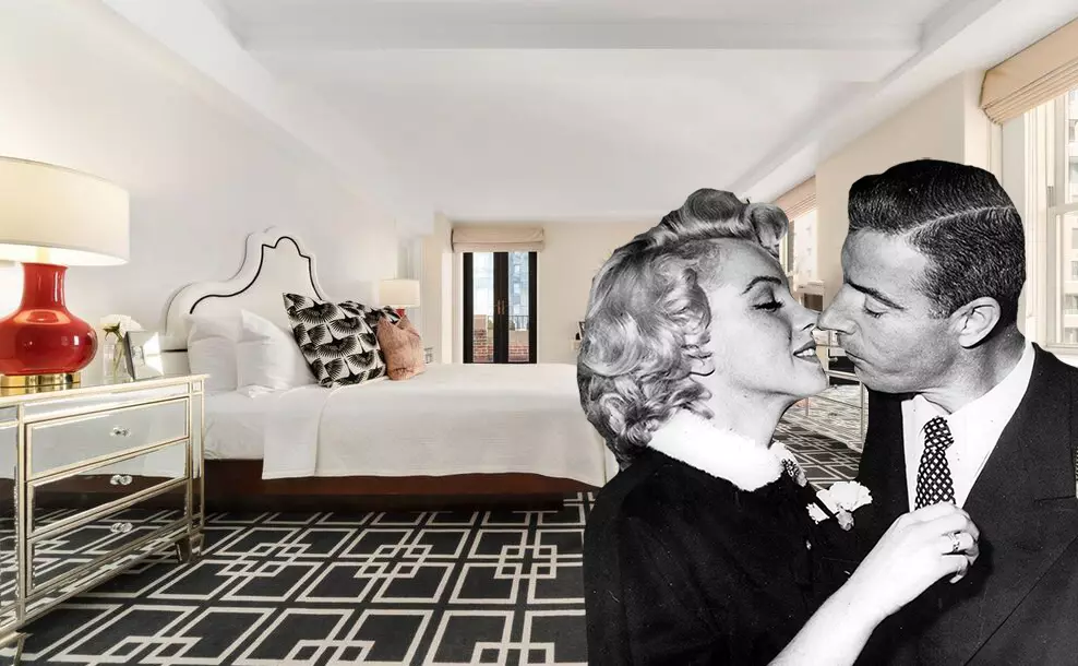 For 1.200 USD/nat skal du bo i Lexington Hotel-suiten, der engang var hjemsted for Marilyn Monroe og Joe DiMaggio 13531_1