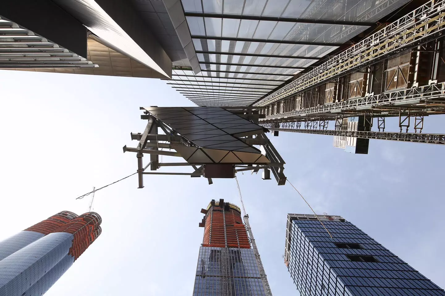 FOTOGRAFIJE: Oglejte si, kako se najvišja zunanja opazovalna ploščad v New Yorku povzpne na 1100 čevljev na 30 Hudson Yards 13565_10