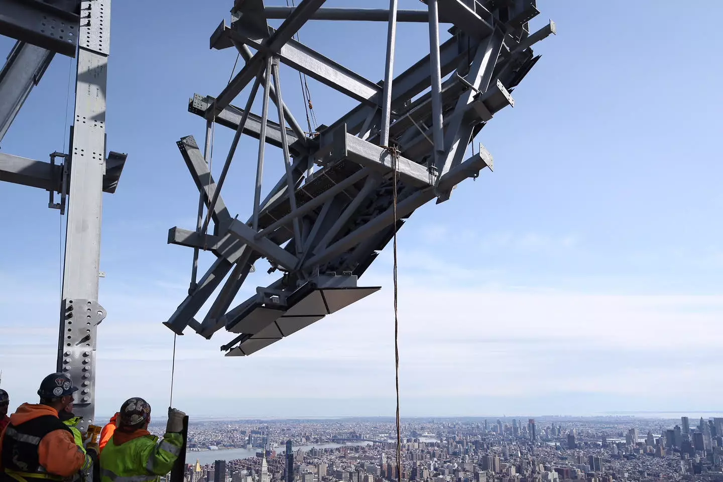FOTOGRAFIE: Pozrite si, ako najvyššia vonkajšia vyhliadková plošina v New Yorku stúpa do výšky 1 100 stôp vo výške 30 Hudson Yardov 13565_12
