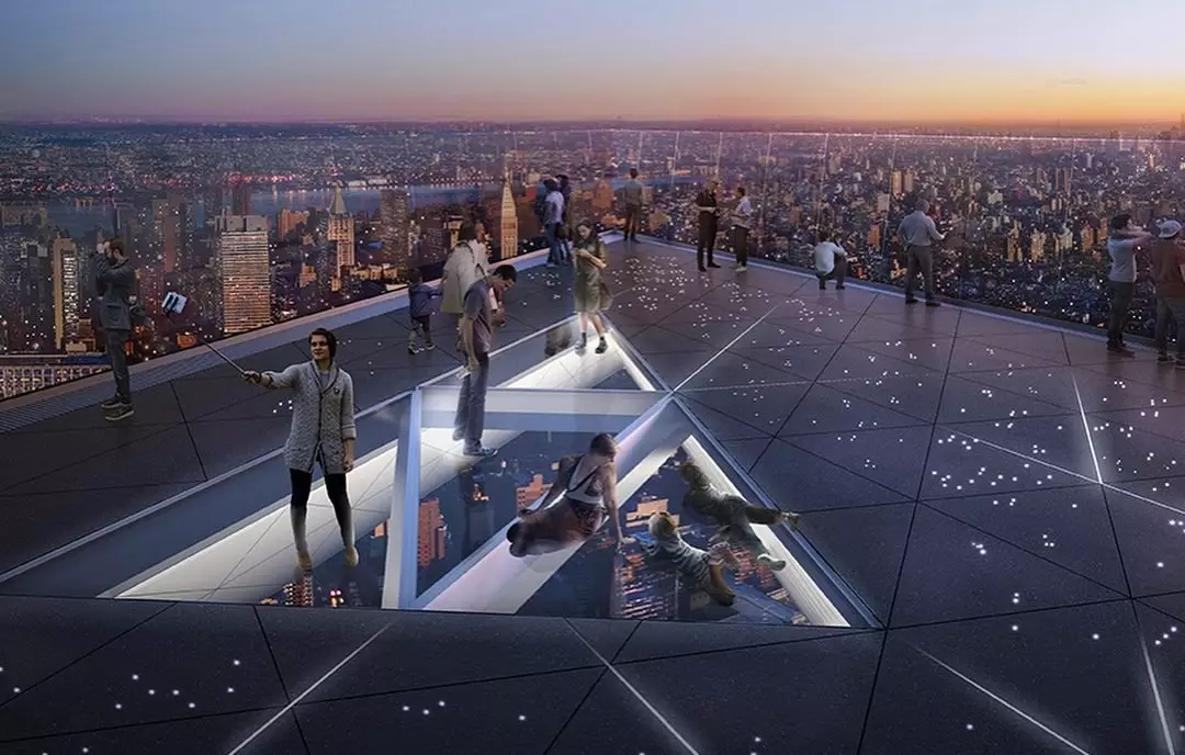 FOTOGRAFIJE: Oglejte si, kako se najvišja zunanja opazovalna ploščad v New Yorku povzpne na 1100 čevljev na 30 Hudson Yards 13565_17